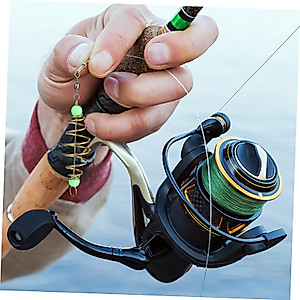 INOOMP 48 Pcs Fishing Cage Carbon Steel Carp Carp Feeder Cage Holder