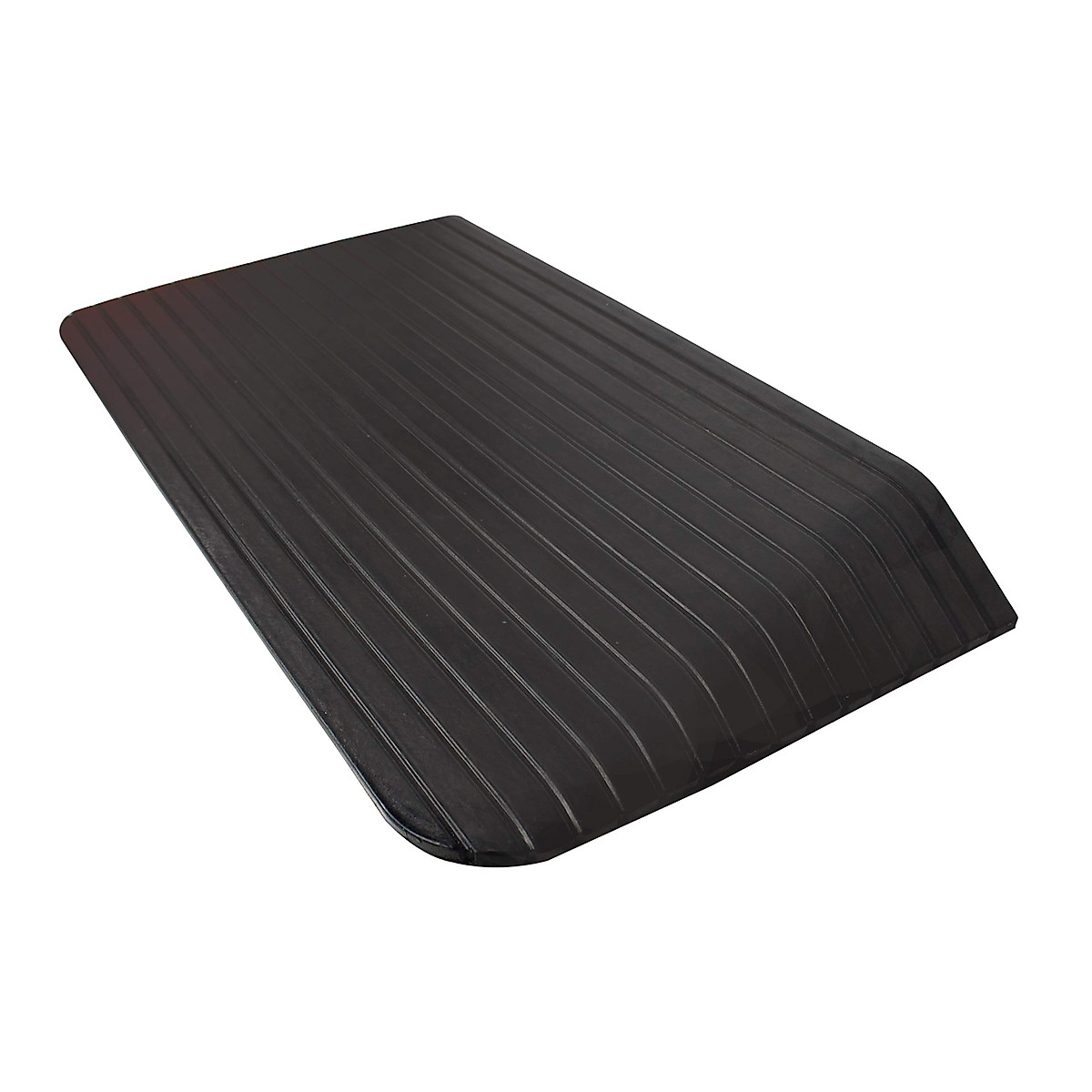 RK Safety RK-RTR05 Rise Solid Rubber Power Wheelchair Scooter Threshold Ramp (1 pcs, 35'' x 18'' x 3'')