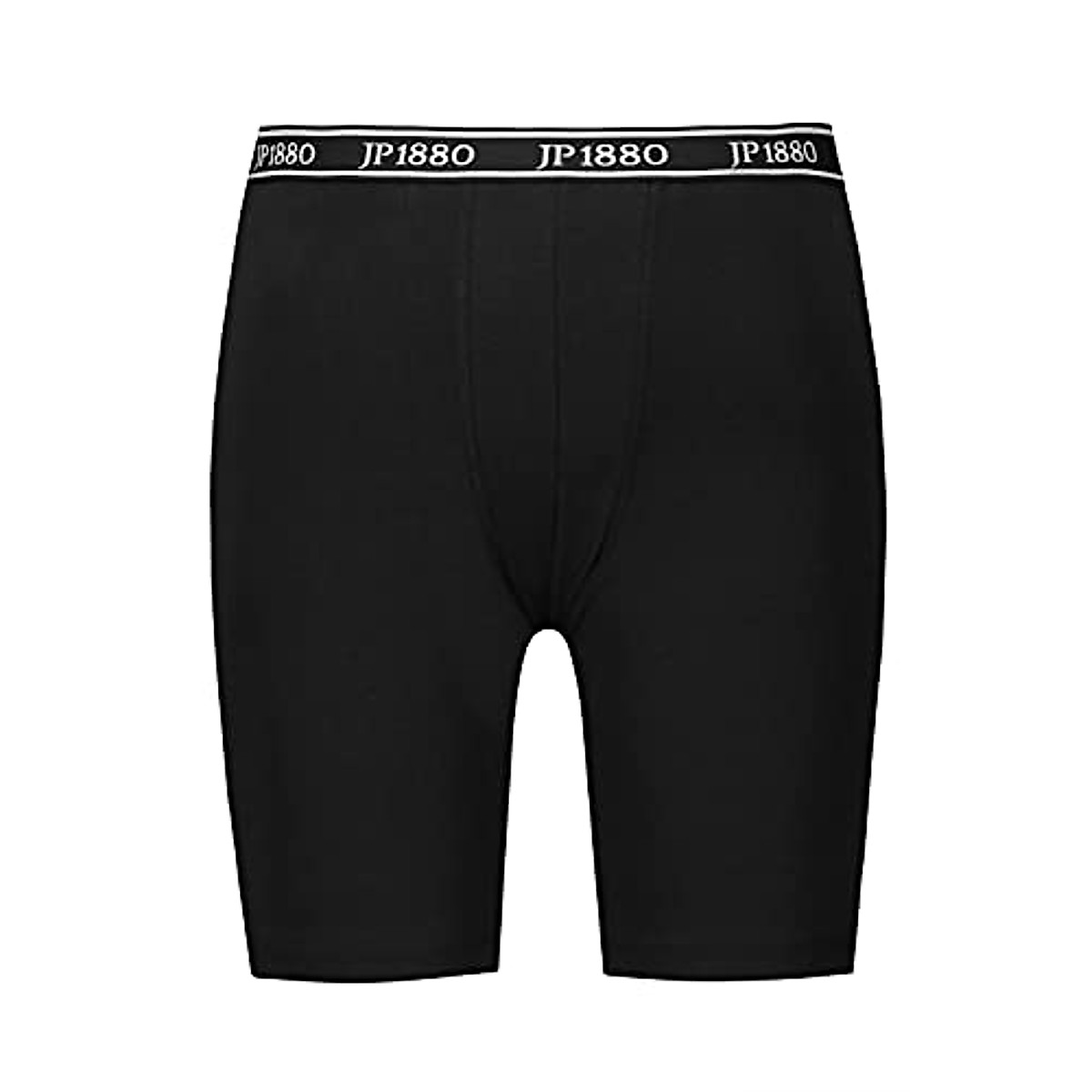 JP 1880 Menswear Big & Tall Plus Size L-8XL Stretch Cotton Long Leg Boxer Briefs Black 50/52 711242 10