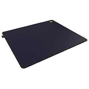 ENDGAME GEAR MPC 450 Gaming Mouse Pad - 17.72 x 15.75 inches - Large Desk Pad for Keyboard and Mouse - Cordura Fabric - Stitched Edge -Bottom from Natural Rubber Desk Mat - Navy Blue