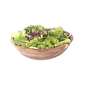 MALL GLOBAL 3 Piece Acacia Wood Salad Serving Bowl Set, Large Bowl for Fruit, Big Wooden Mixing Bowl for Kitchen, Big Salad Bowl with Serving Utensils.