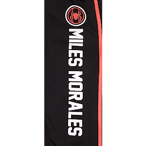 Marvel Superheroes Avengers and Spider-Man 2-Piece Set, Boys Long Sleeve Active Mesh T-Shirt & Pants 2-Pack Bundle Set (Size 14/16, Turquoise)