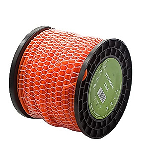 Turfson Commercial Round .155-Inch String Trimmer Line in Spool 3-Pound , Orange
