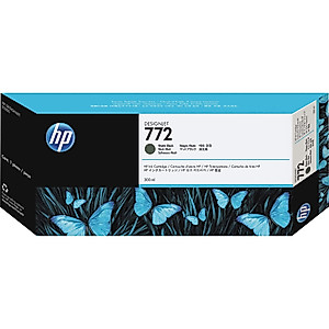 HP 772 300ml Matte Black Designjet Ink Cartridge in Retail Packaging (CN635A)