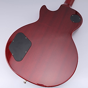 Musiclily Pro LP Control Back Plate and Switch Plate Cavity Cover for China Made Epiphone Les Paul Standard, 1Ply Black