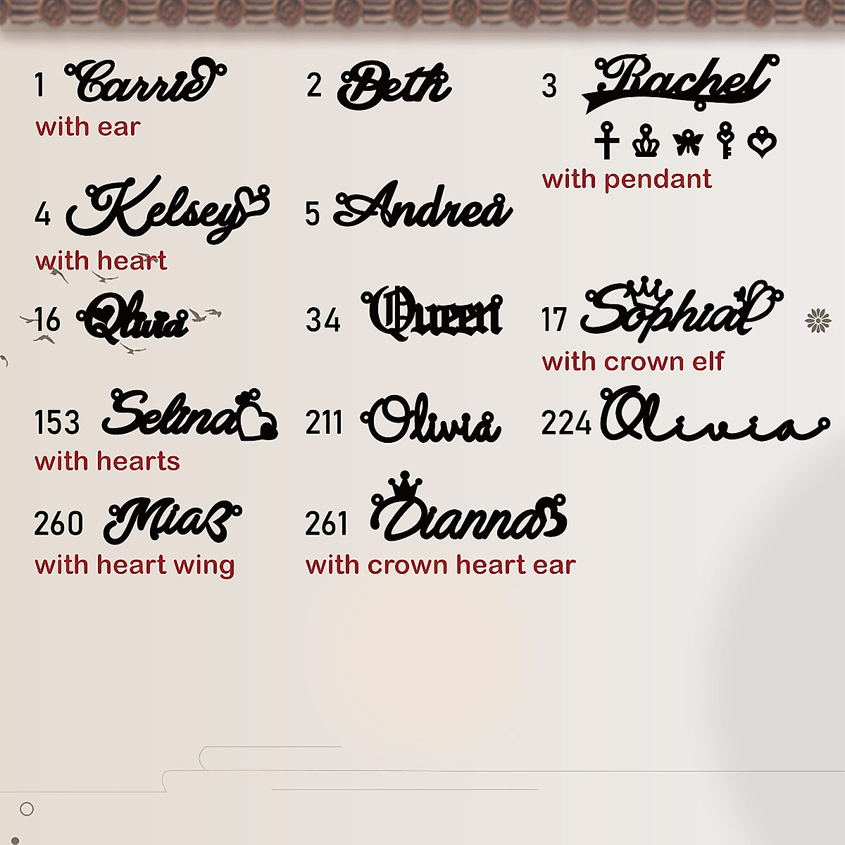 SexyMandala Personalized Name Necklace Custom Name plate Necklace Gold Love Heart Sterling Silver Pendant Necklace Gift for Women