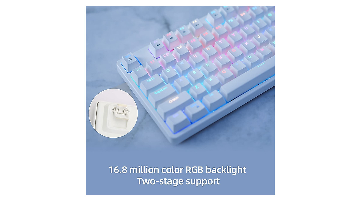 IROK FE87/104 RGB Mechanical Keyboard - Customizable Gaming