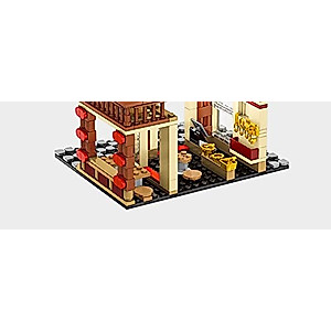 General Jim's Japanese Restaurant Urban Dining Experience Building Building Blocks Modular City Set
