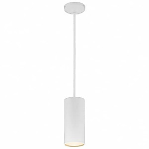 Access Lighting - HI Access 29001LEDDLP-MBL Transitional LED Pendant from Pilson Collection Finish, Matte Black