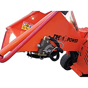 DK2 5-Inch 14 HP 429 cc Hydraulic Auto-Feed Chipper Shredder with Electric Start