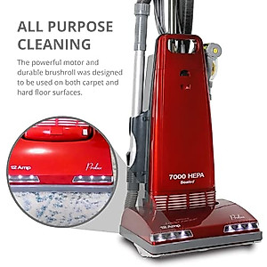Prolux LED Upright Sealed H-Grade HEPA Allergen Pet Vacuum