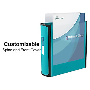 STAPLES Better Binder, 2-Inch, Teal