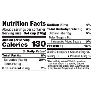 Wallaby Organic Aussie Smooth Whole Milk Regular Yogurt, Plain, USDA Organic, 32 oz.