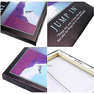 4Pcs 12x12 Canvas Wood Stretched Zen Stone Garden Rocks Spa Bamboo Fountain Japan Yoga Theme Pink Frame Landscape Abstract Modern Art For Home Room Office Wall Print Decor 12x12" inch (30x30cm