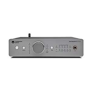 Cambridge Audio DacMagic 200M - MQA HiFi DAC and Headphone Amplifier with Bluetooth - PC/MAC Support with USB Connection - Handle Digital Files up to 24/768 or DSD512 - Lunar Grey