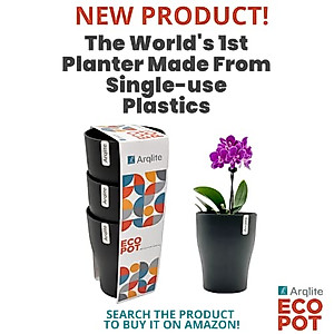 Arqlite Smart Gravel Eco Plant Drainage for Healthy Roots | for Pots, Houseplants, & Decor | Lightweight (1 Gal)