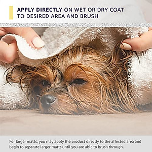 Hydra Professional Ultra Dematting and Finishing Spray for Dogs and Cats, Suitable for Pets with Long Hair