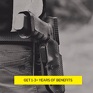 TALON Grips Adhesive Pistol Grip Compatible with Glock 26, 27, 28, 33, 39 – Made in The USA – Gen - Rubber, Black