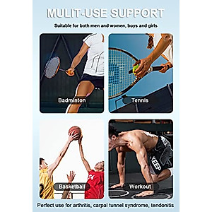 2 Pack Wrist Brace Wrist Wraps for Women Men, Carpal Tunnel Wrist Brace Wrist Straps for Weightlifting (Beige)