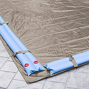 Pool Mate 572040R Sandstone Winter Pool Cover for In-Ground Swimming Pools, 20 x 40-ft. In-Ground Pool