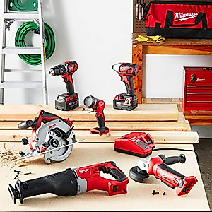 Milwaukee 2696-26 M18 Cordless LITHIUM-ION 6-Tool Combo Kit