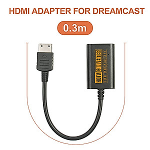 High Definition Video Converter High Definition Simultaneous Display Adapter DC Console Plug and Play Sega Dreamcast VGA to Converter for Sega Dreamcast