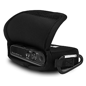 Mega Gear Canon PowerShot SX620 HS Ultra Light Neoprene Camera Case, with Carabiner - Black - MG814