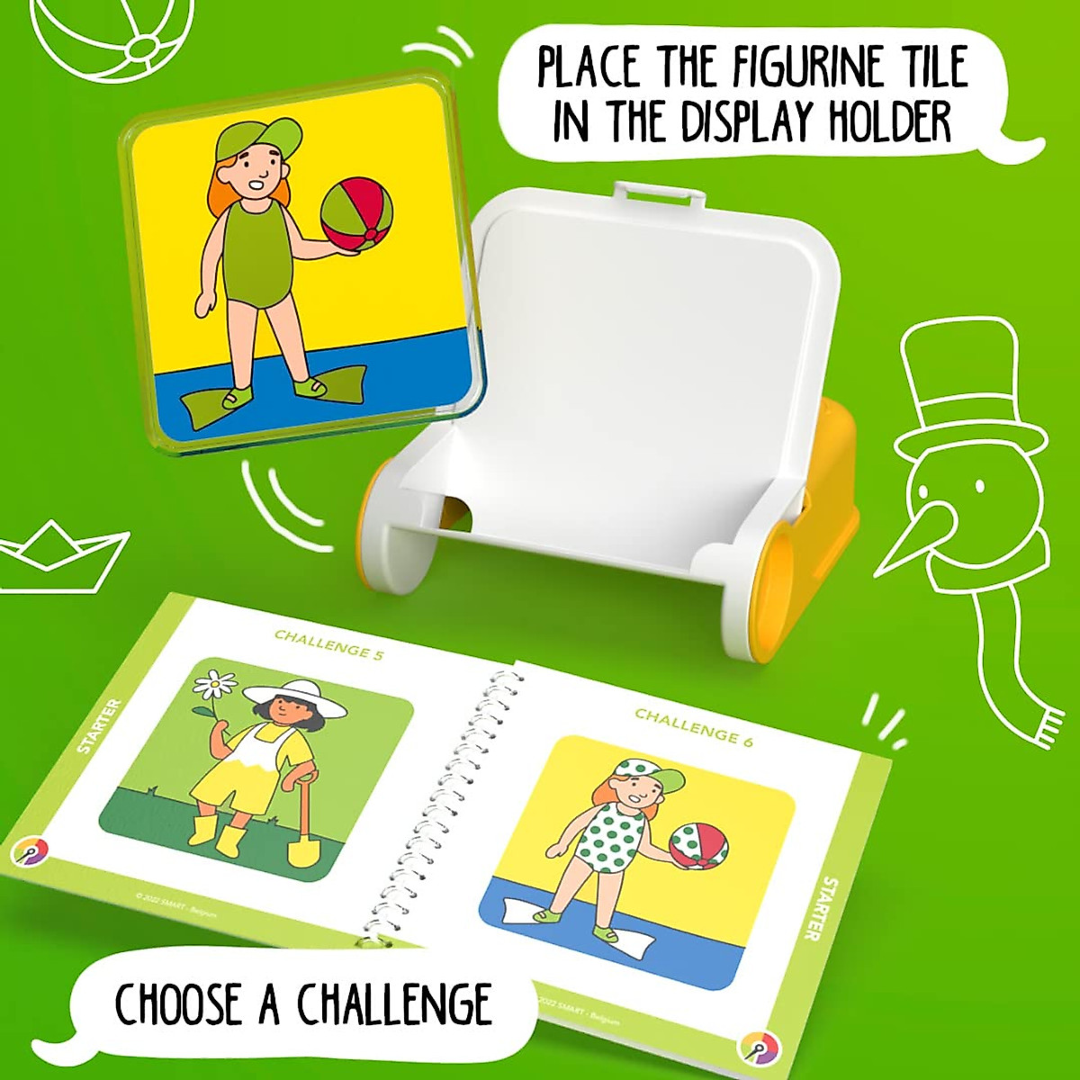SmartGames Dress Code Stacking Game with 80 Challenges for Kids Ages 4 +