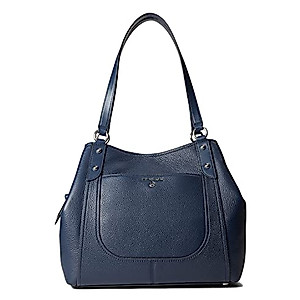 Michael Kors Molly Large Shoulder Tote Navy One Size