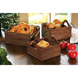 Calaisio Square Basket Medium With Up Handle