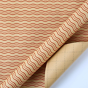 Gift Wrapping Paper Happy Birthday, 6 Geometric Pattern for Men's Gift Wrap, 12 Sheets Pre-cut Man Gift Wrapping Paper, 19.7 X 27.6 Inch， Folded Package, Not rolled