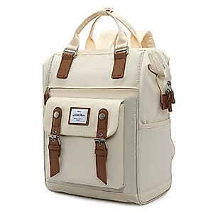 HotStyle ROXXA Tote Backpack, Doctor-bag Style Fashion Bookbag, Chardon