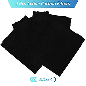 Gazeer Replacement 1 HEPA Filter + 4 Carbon Filters Compatible with Whirlpool Whispure 8171434K 1183054K 1183054 AP300 AP350 AP450 AP510