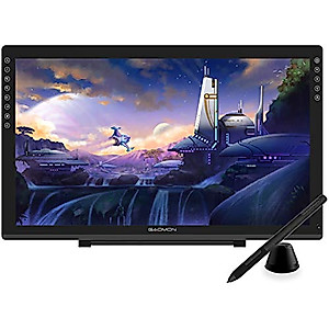 GAOMON PD2200 130% sRGB Full-Laminated Pen Display with 8192 Battery-Free Tilt-Support Stylus 8 Touch Buttons -21.5'' Graphics Drawing Tablet Monitor with Adjustable Stand
