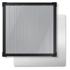 Creality Honeycomb Working Table, Soulmate for Falcon/Falcon2 and Most Laser Engraver and Cutter Machine, Honeycomb Working Panel for Fast Heat Dissipation and Desktop-Protecting,19.68"x 19.68"x 0.87"