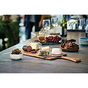 Ironwood Gourmet Large Rectangular Provencale Paddle Board, Acacia Wood 20.5 x 8 x 0.5 inches