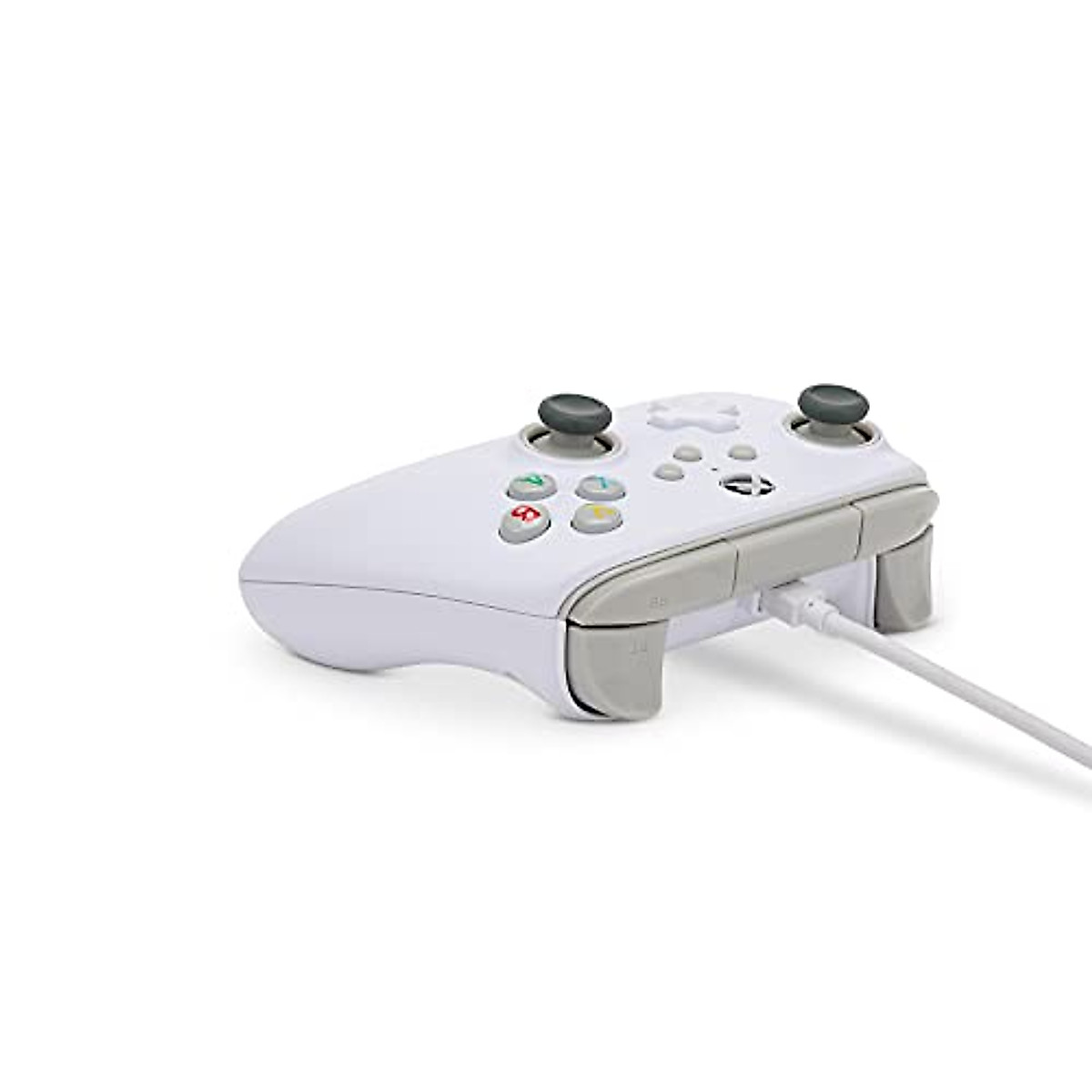 PowerA Wired Controller for Xbox Series X|S - White, gamepad, video game / gaming controller, works with Xbox One