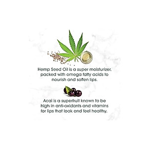 Blistex Hemp & Acai Renewal Lip Balm, 0.30 Ounce, 2 Count â€“ Raspberry Ginger & Cherry Cream, Moisturizing Lip Balm, Super Fruit Benefits, Nourishes & Conditions Lips