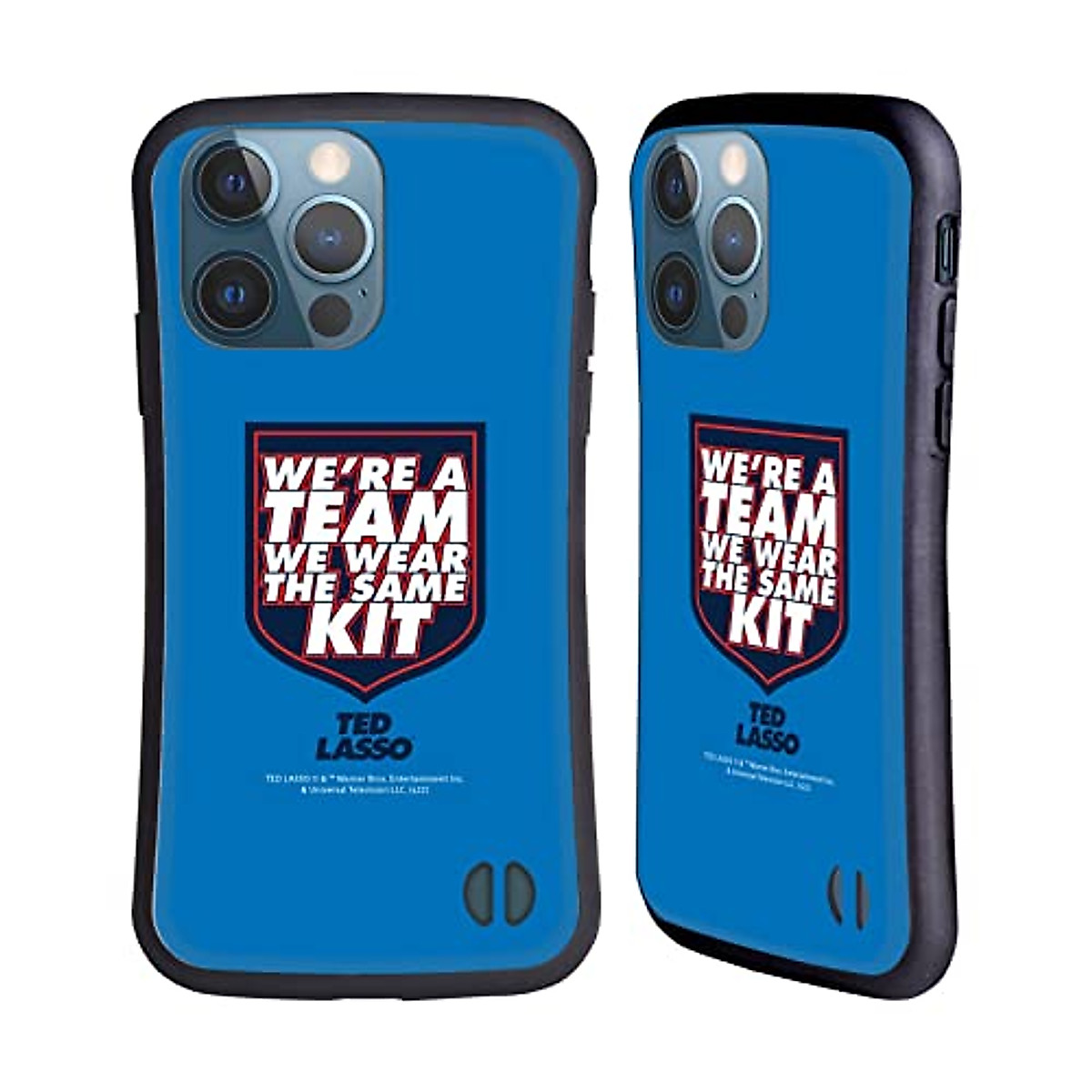 Head Case Designs Officially Licensed Ted Lasso We're A Team Season 2 Graphics Hybrid Case Compatible with Apple iPhone 13 Pro