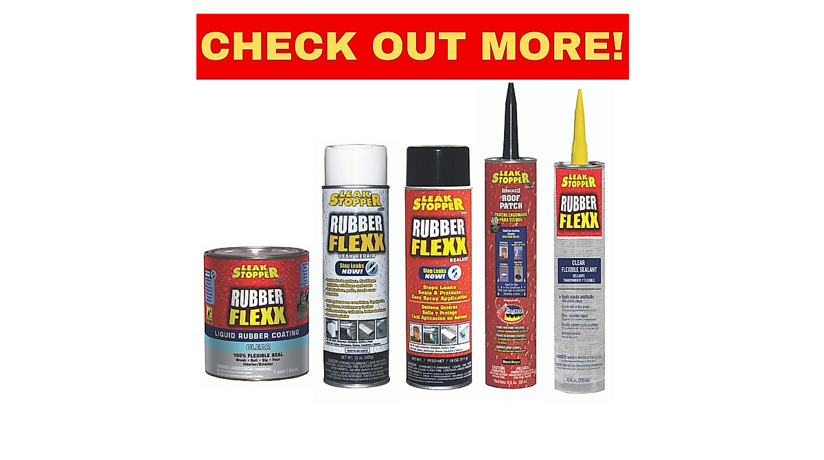 Leak Stopper Rubber Flexx Liquid Rubber Coating - Waterproof Seal