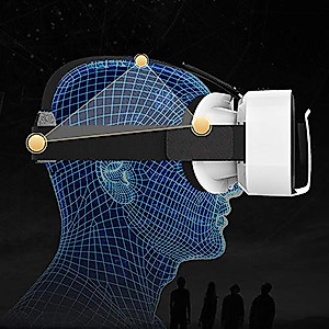 VR Headset 2Pack,Virtual Reality Headsets Google Cardboard Upgrade-Mini Exquisite Light Weight- New 3D Glasses VR4.0 Box