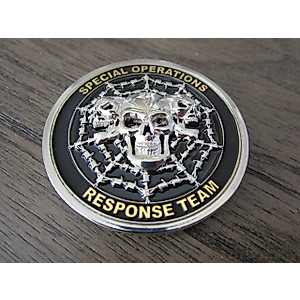 Federal Bureau of Prisons Special Operations Response Team Dept of Justice Challenge Coin