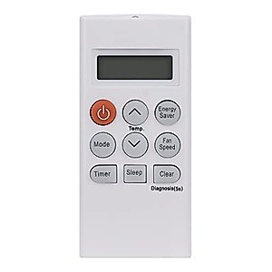 AKB73598009 Replace AC Remote Control Compatible with LG Dual Inverter Smart Window Air Conditioner LW1222IVSM LW1817IVSM LW2217IVSM LW1822IVSM LW2422IVSM LW1517IVSM LW1019IVSM