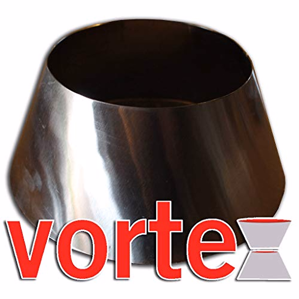 Vortex Small (in) Direct Cooking Charcoal Grill BBQ Accessory Cone 18.5 22.5 for Weber Smokey Mountain WSM Small - Stainless - Original - USA Made -Genuine SM Size