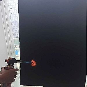 HANSWAY High Temp 24''X36''X1/8'' Carbon Fiber Welding Blanket Protect Work Area from Sparks & Splatte (24''X36''X1/8'')