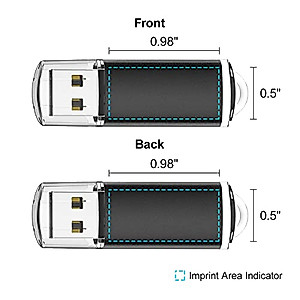 USB Flash Drives Custom Logo 128MB 50PCS Bosexy Memory Sticks Personalized Pendrives