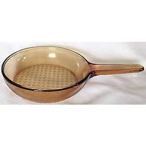 Corning Ware Vision Amber 7" Skillet - Made in France