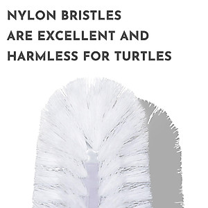 Turtle Brush with Suction Cup, Three High Suction Power Suction Cup Turtle Shell Cleaning Brush, Aquatic Turtle Tank Accessories Tortoise Supplies