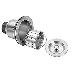 STARSTAR Workstation Ledge Topmount/Drop-in Single Bowl 304 Stainless Steel Kitchen/Yard/Bar/Laundry/Office Sink, With Grid, Colander, Cutting Board, Strainer (23 x 20 x 9-Black Colander)