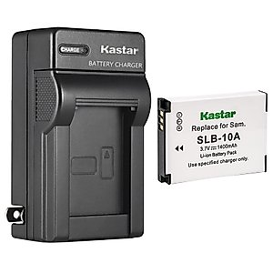 Kastar 1-Pack Battery and AC Wall Charger Replacement for Sealife FJ-SLB-SLB10A Battery, Sealife DC2000 Underwater Camera, WASPcam 9905 Wi-Fi, WASPcam 9906 CAMO, WASPcam 9907 4K Camera